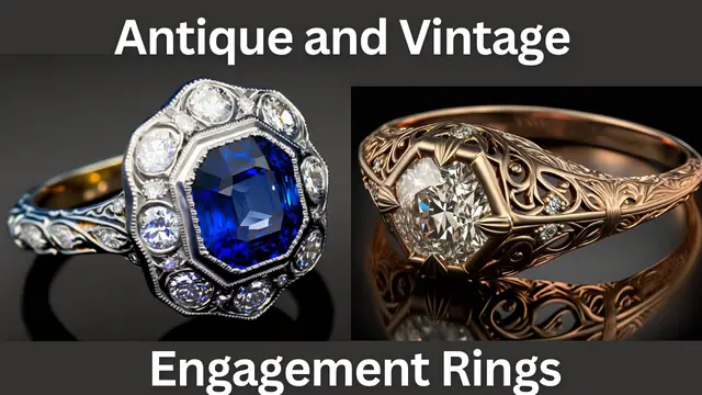 Antique and Vintage Engagement Rings: Step Back in Time - Wedding ...